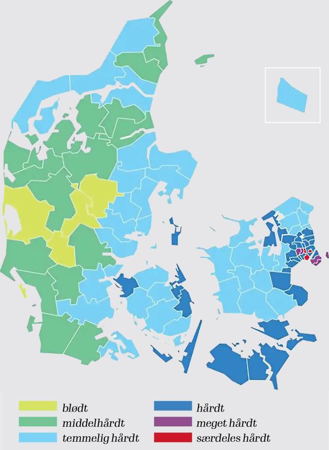 Vand-hårdhed i DK